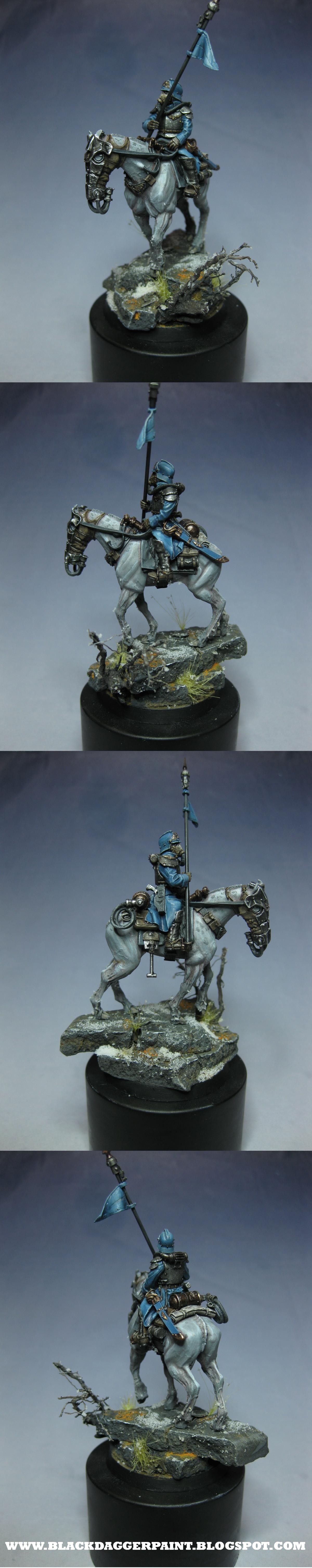 CoolMiniOrNot - Death korps of Krieg Death rider by black dagger