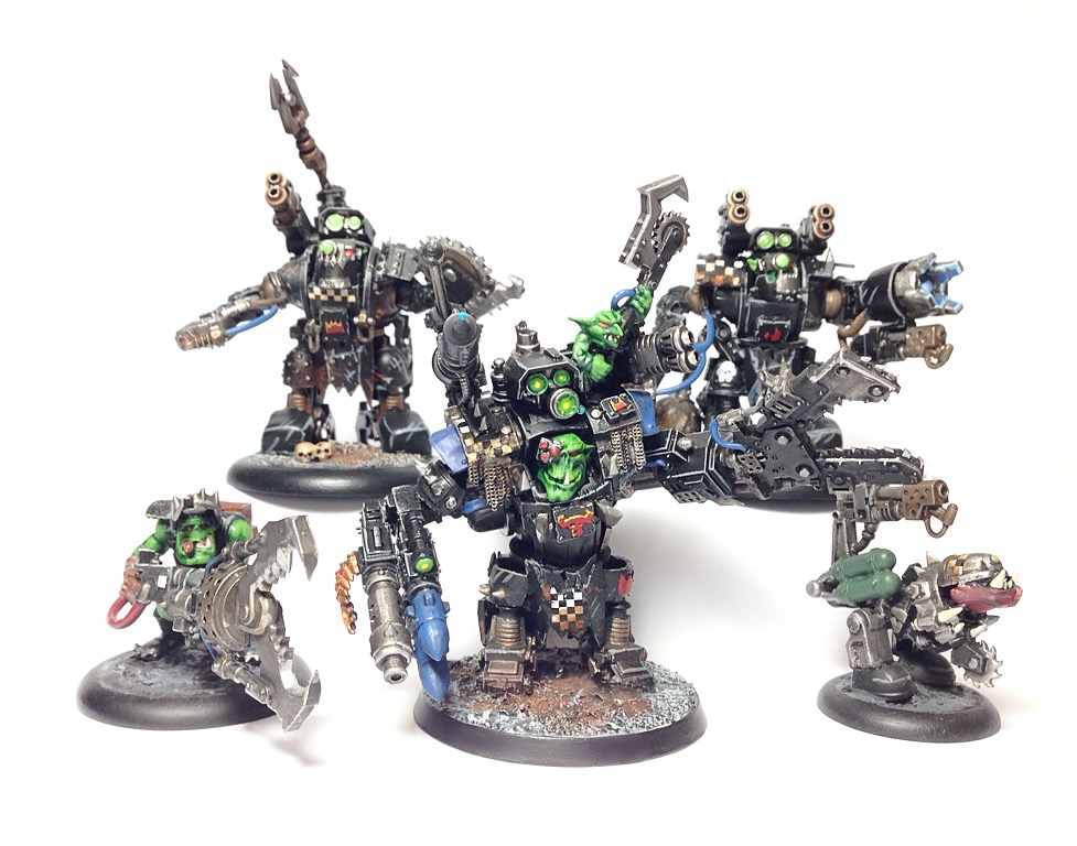 CoolMiniOrNot - Warhammer 40k Boss Mek and Crew by CSP STUDIO