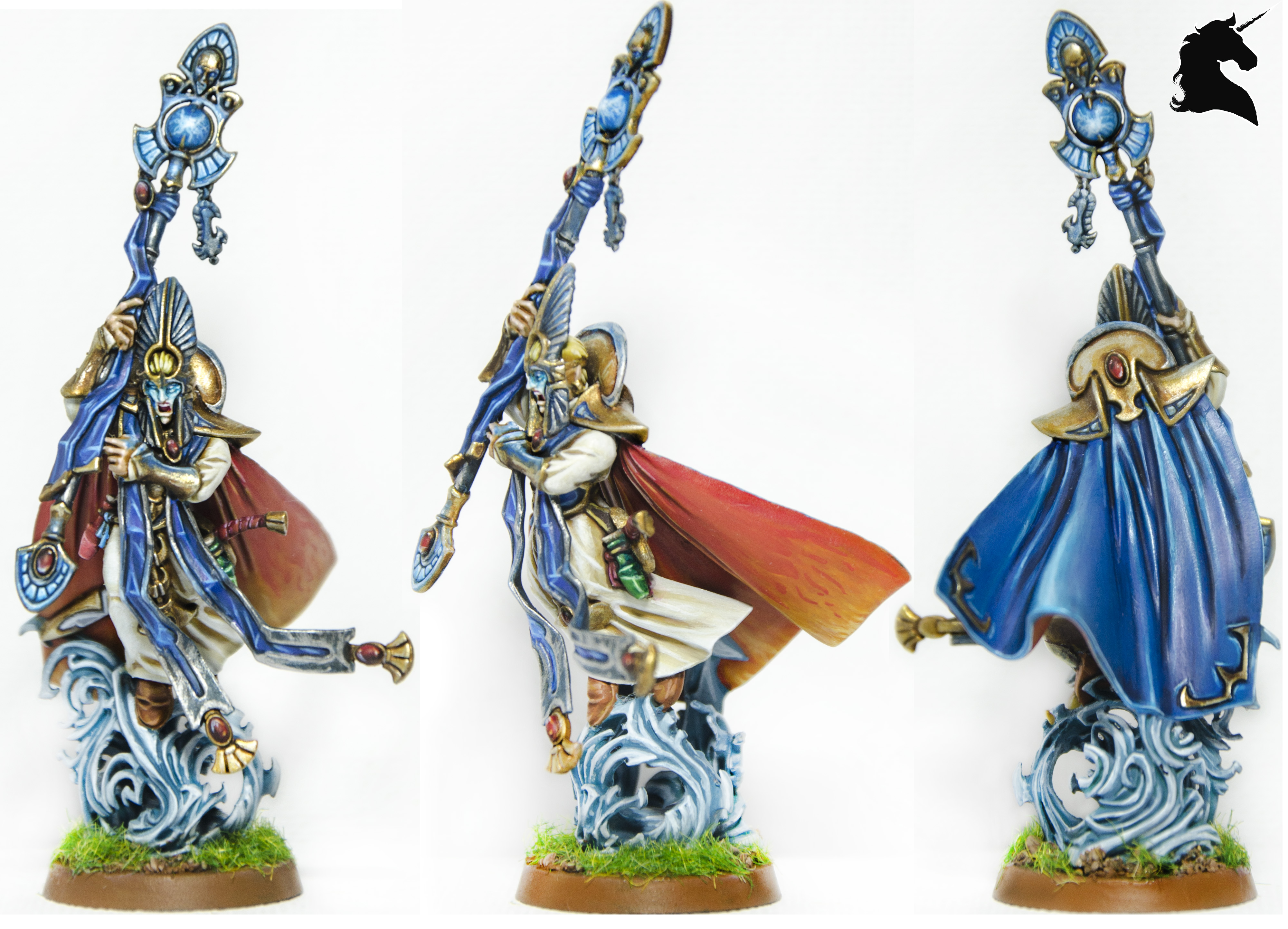 CoolMiniOrNot - High Elf Mage by Black Unicorn Studio