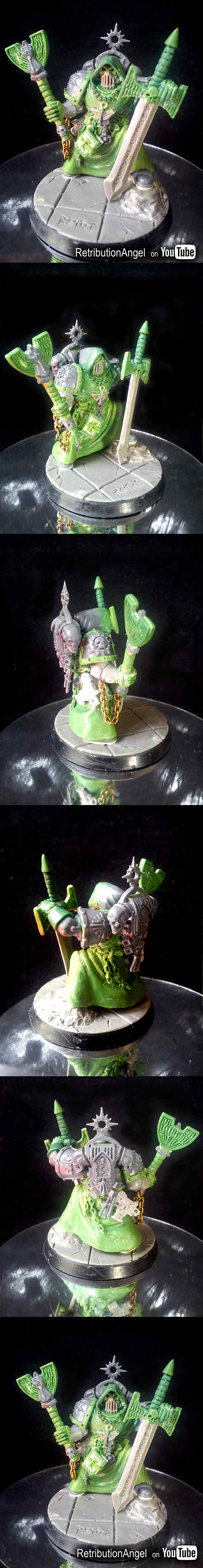 CoolMiniOrNot - ASMODAI Dark Angles Interrogator Chaplain 40k by ...