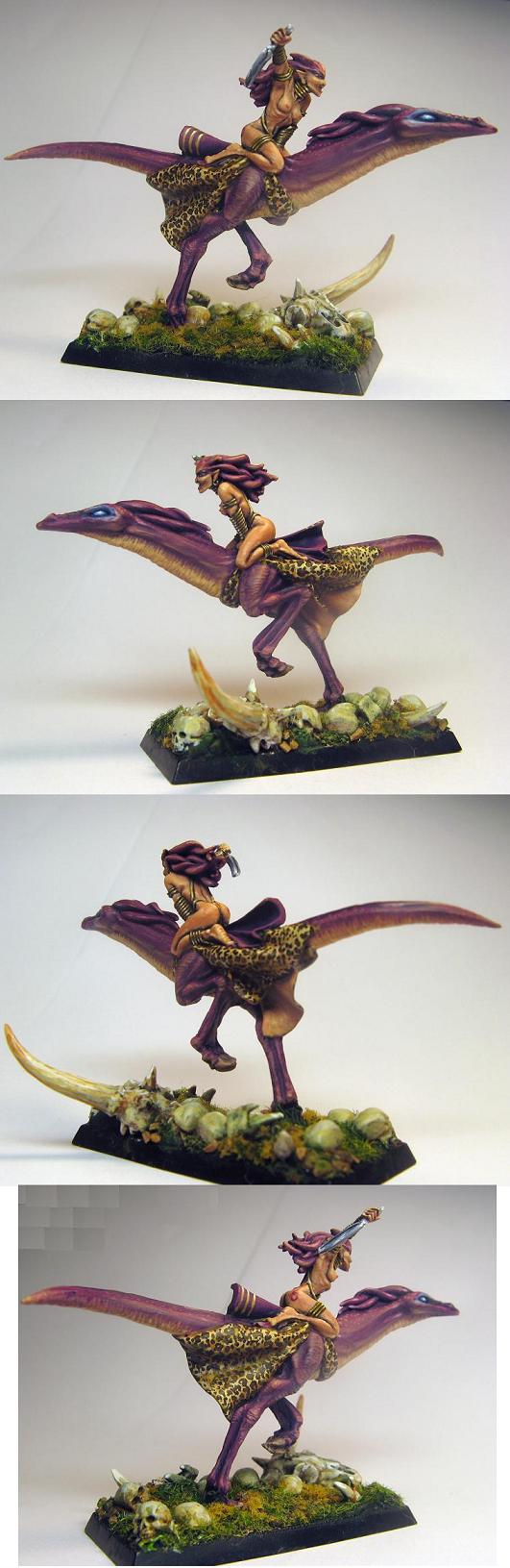 CoolMiniOrNot - Mounted Daemonette of Slaanesh by Ringil