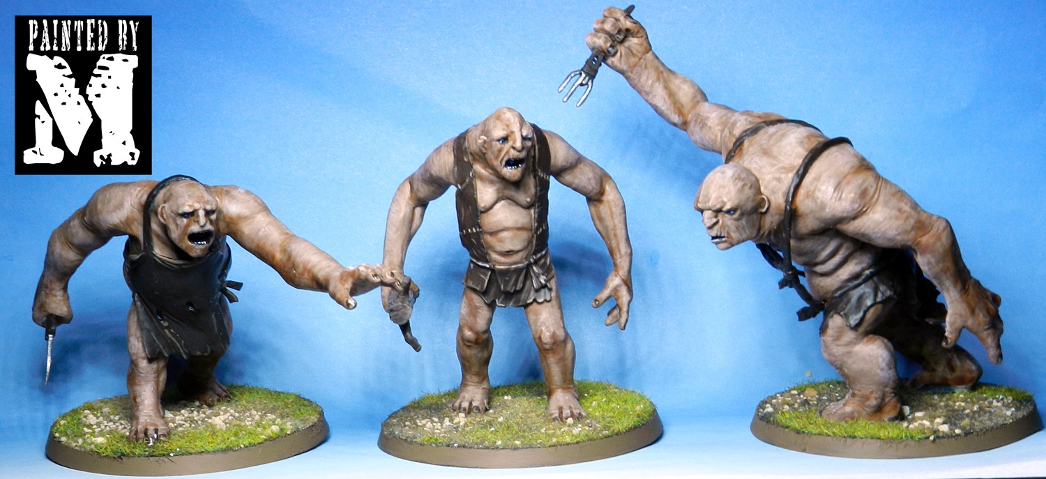 CoolMiniOrNot - Hobbit Trolls by Emilys Miniatures